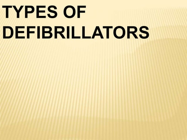 Defibrillation | PPTX | First Aid | Injuries