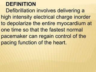 Defibrillation | PPT