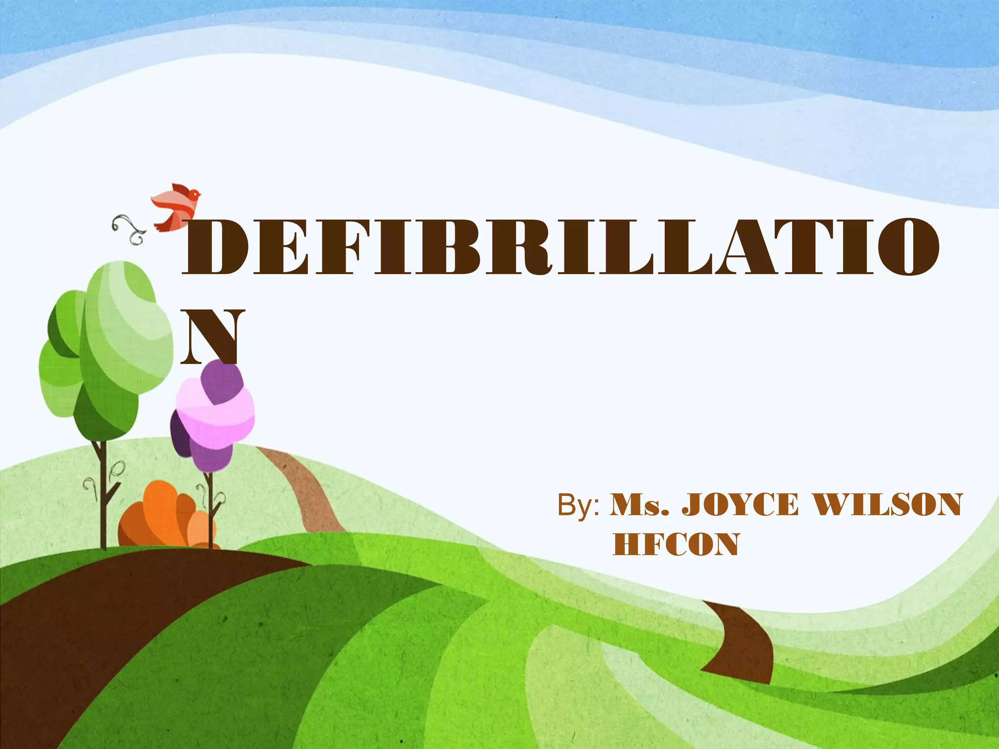 Defibrillation | PPT