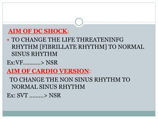 Defibrillation | PPTX