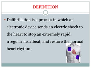 Defibrillation | PPT