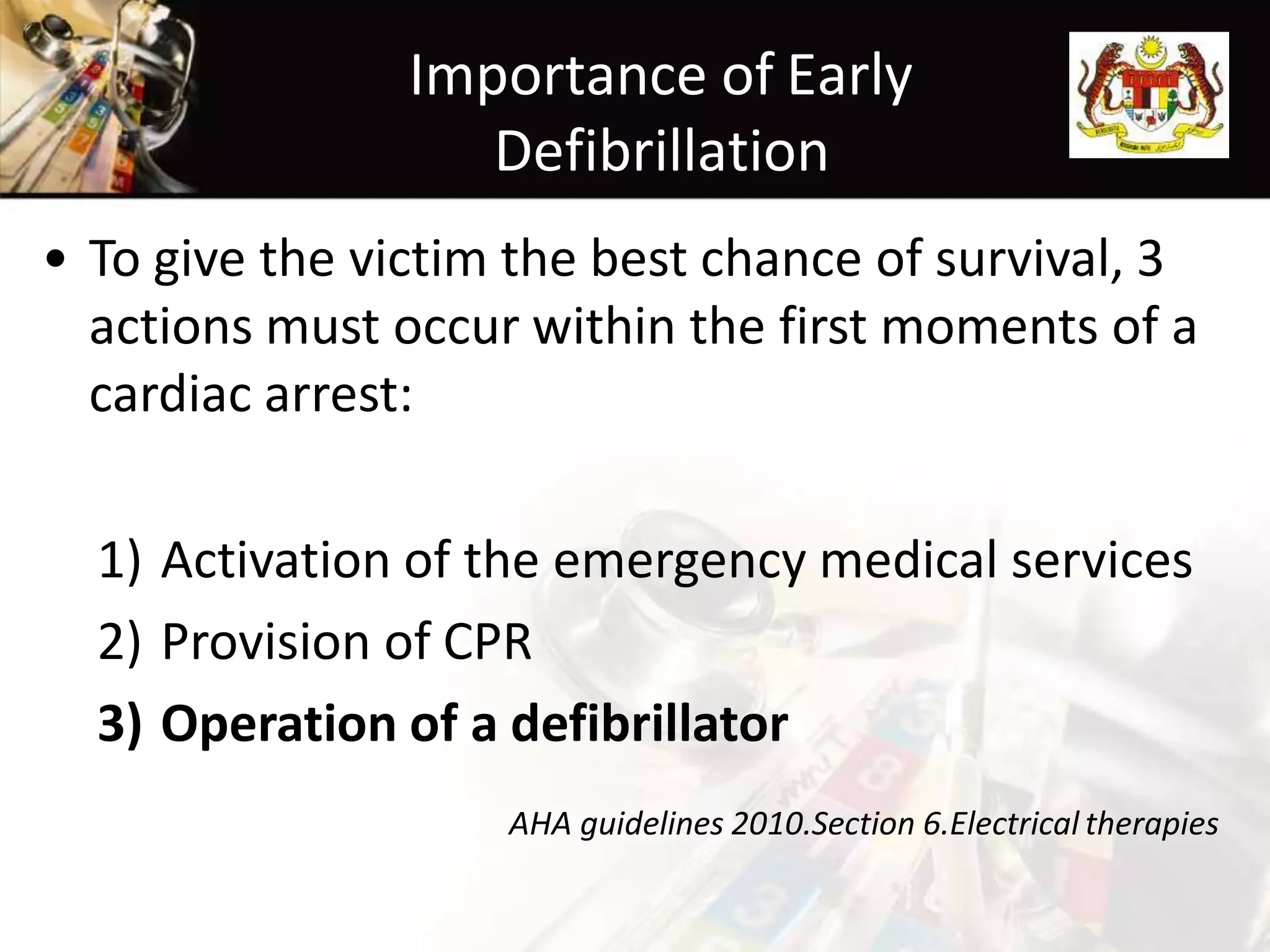 Defibrillation | PPTX