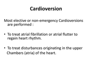 Cardioversion Side Effects