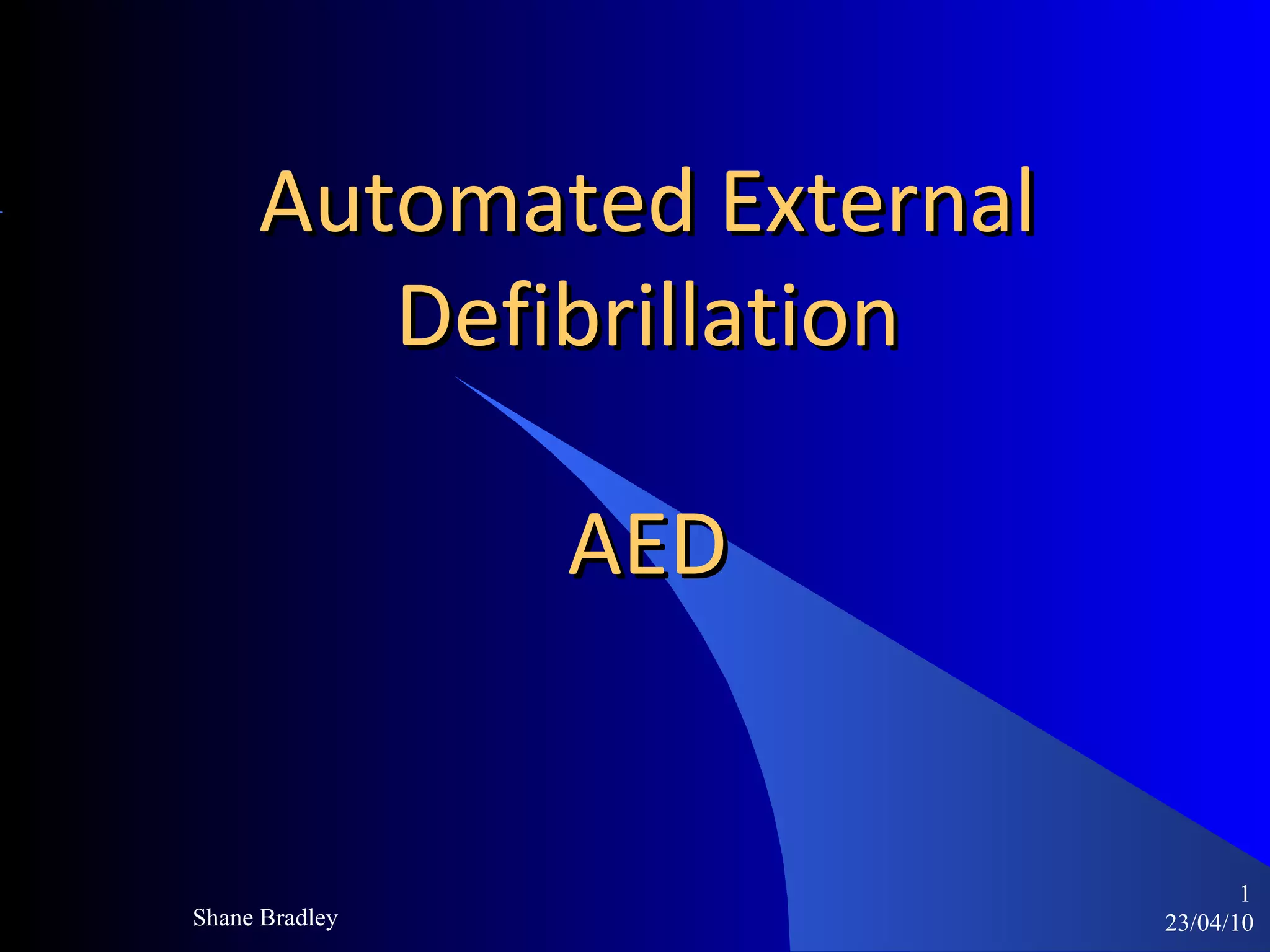 Defibrillation presentation | PPT