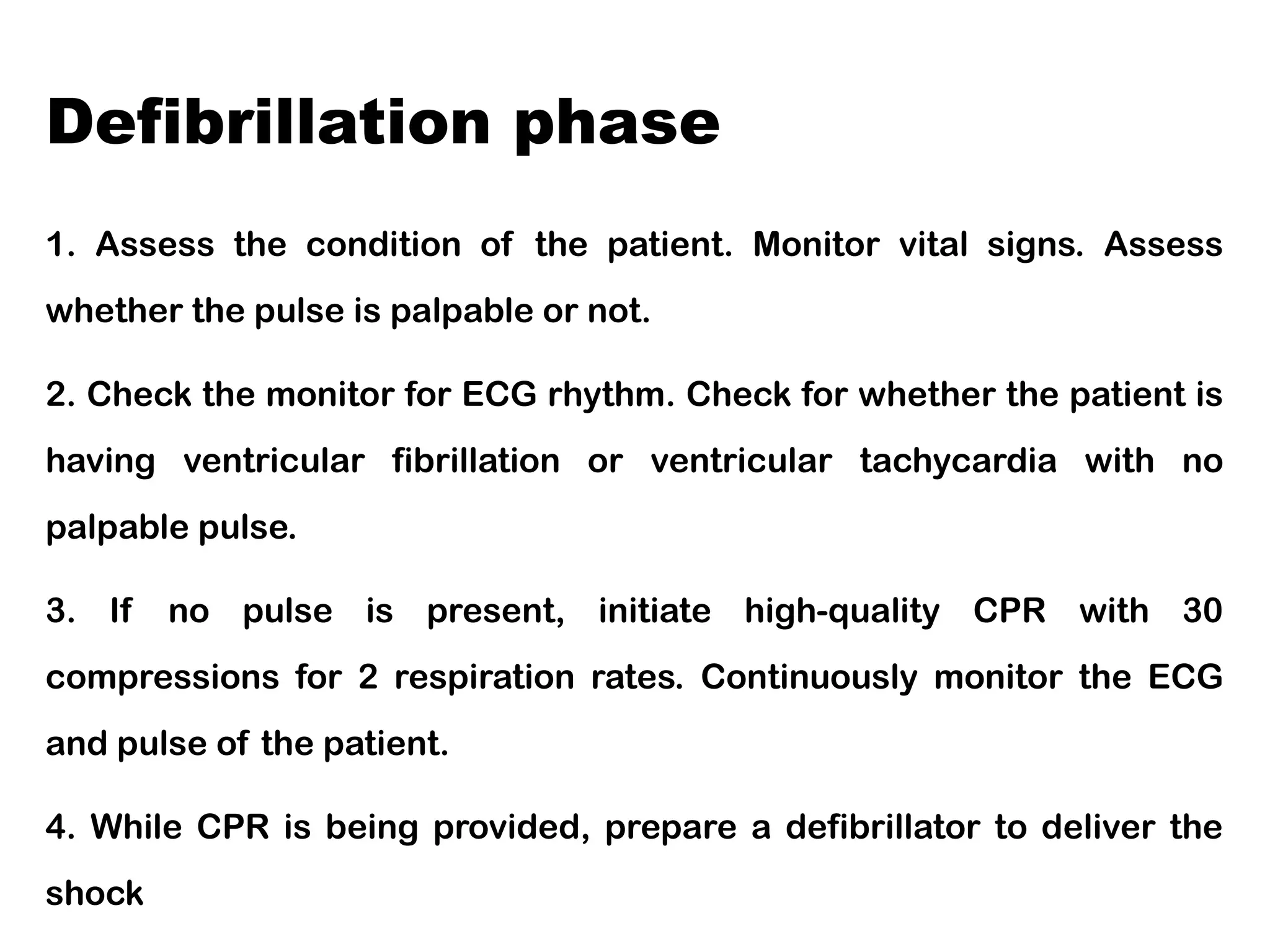 Defibrillation - Indication, Contraindications, Steps, Process.pptx