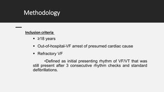 Defibrillation strategy for refractory Ventricular fibrillation.pptx