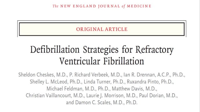 Defibrillation strategy for refractory Ventricular fibrillation.pptx