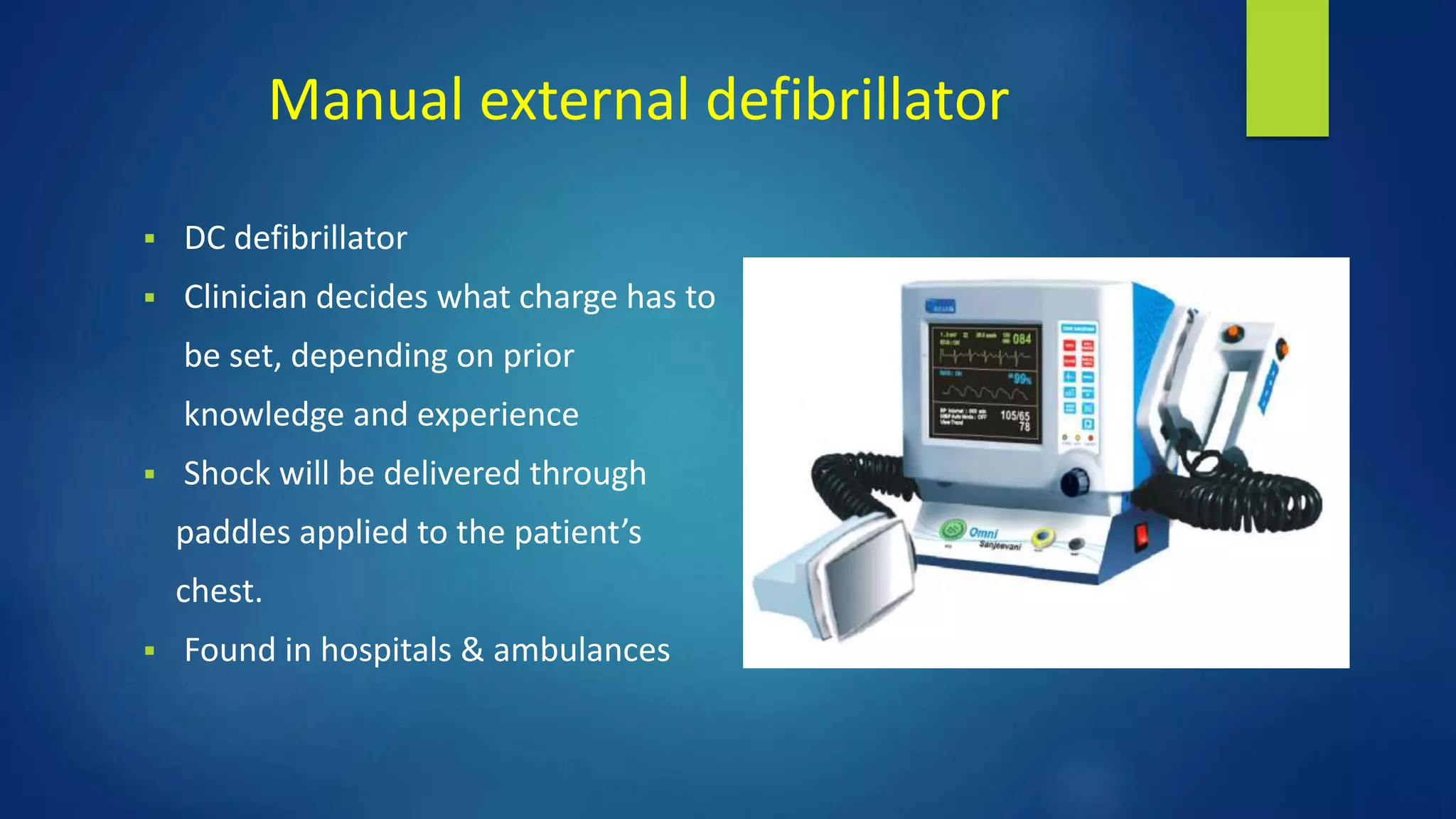 Defibrillator | PPTX