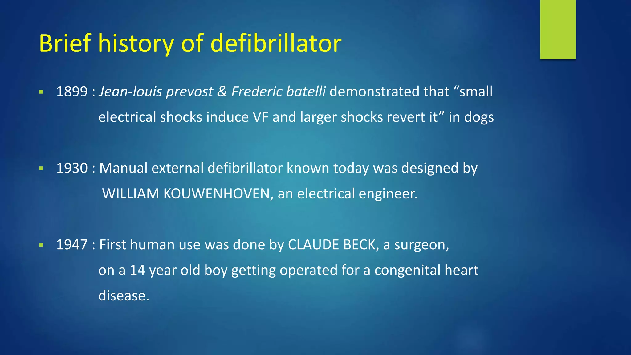 Defibrillator | PPTX