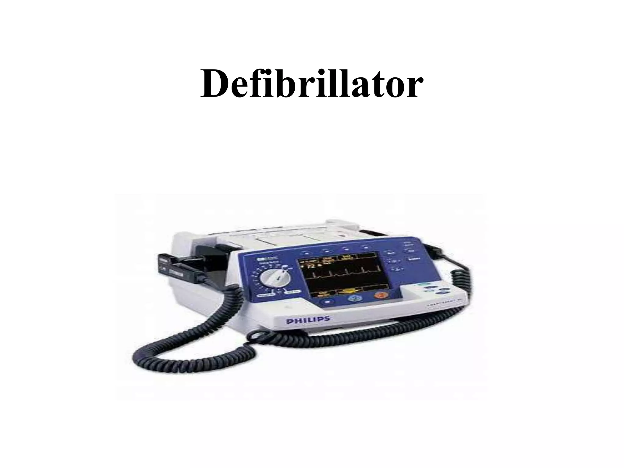 Defibrillator | PPTX