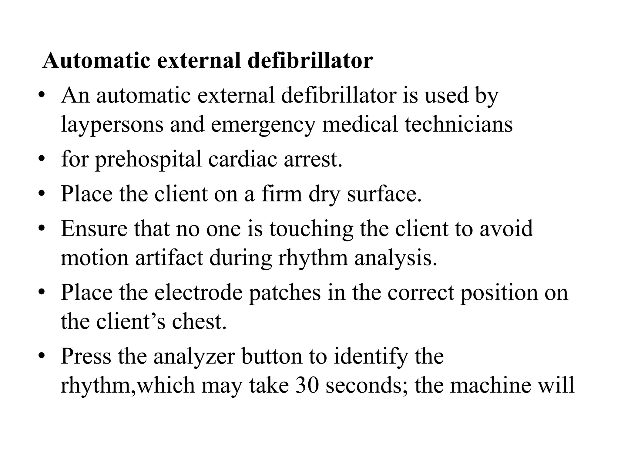 Defibrillator | PPTX