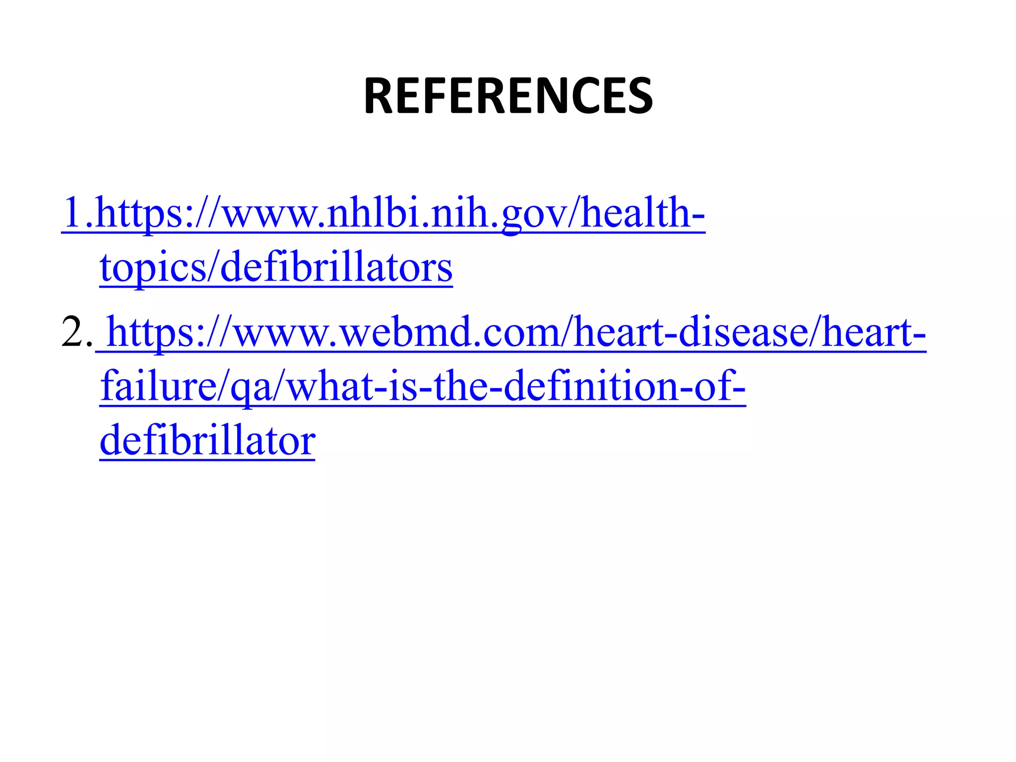Defibrillator PPT | PPTX