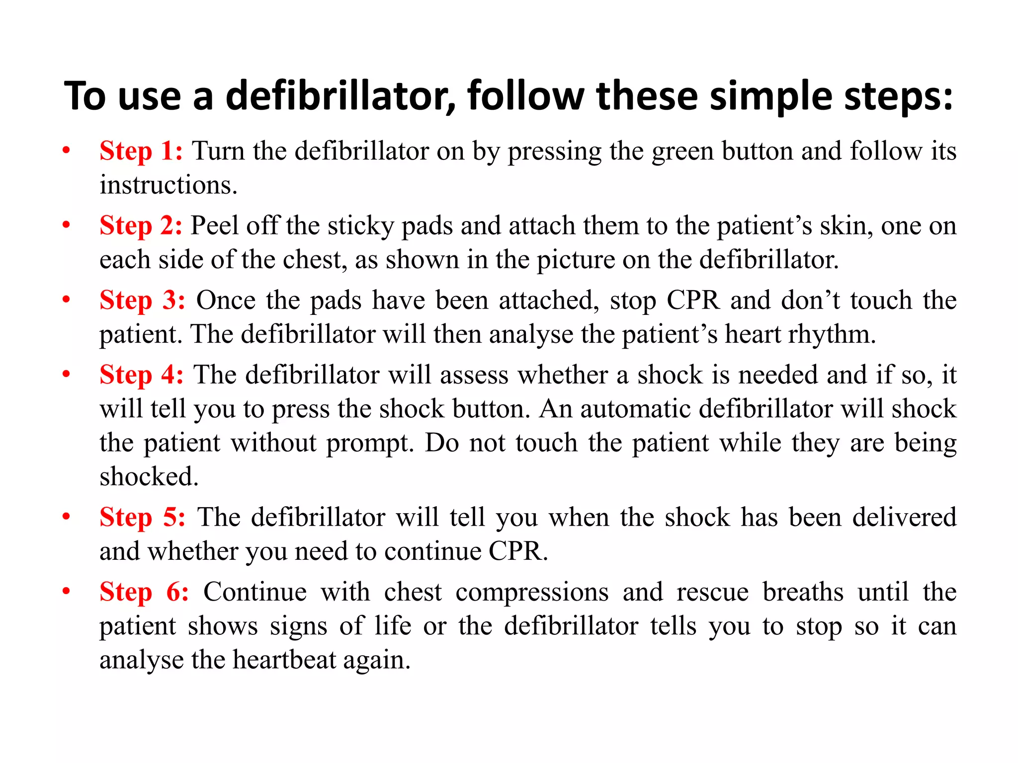 Defibrillator PPT | PPTX