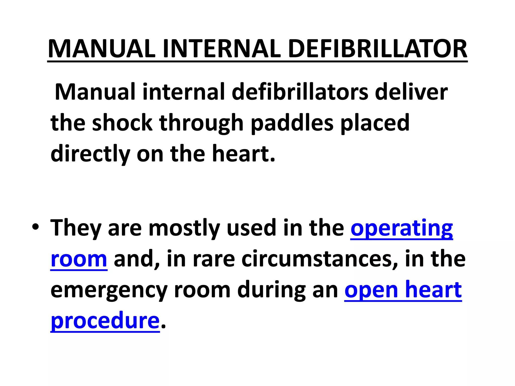 DEFIBRILLATOR | PPTX