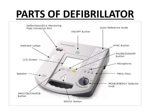 DEFIBRILLATOR | PPTX | First Aid | Injuries