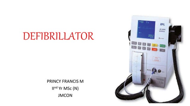 Defibrillator | PPTX