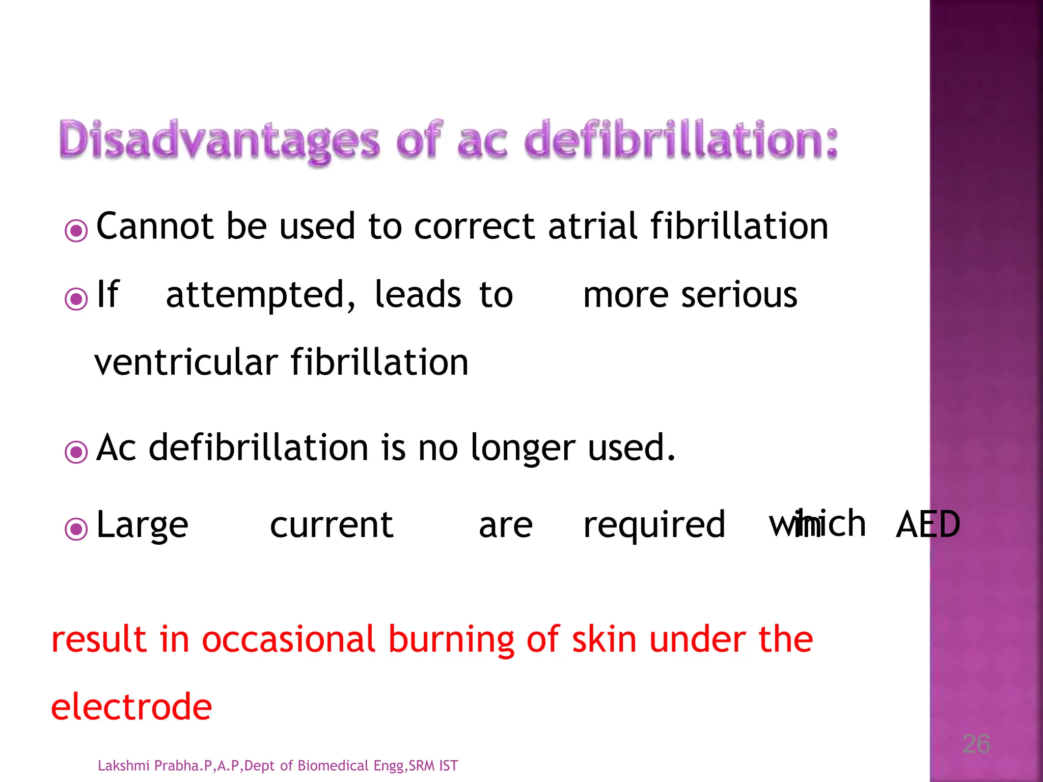 Defibrillator Biomedical instrumentation.pptx