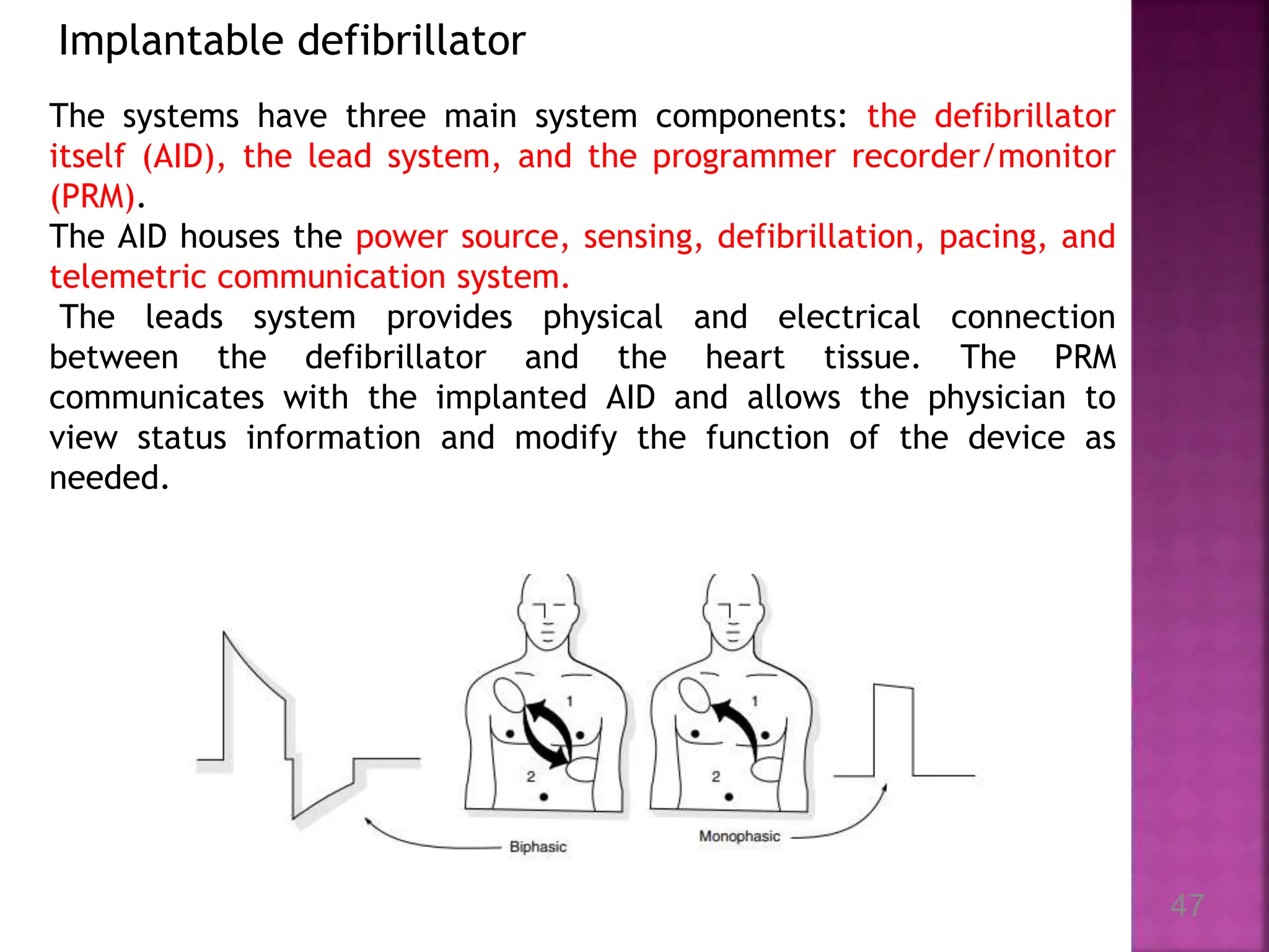 Defibrillator Biomedical instrumentation.pptx
