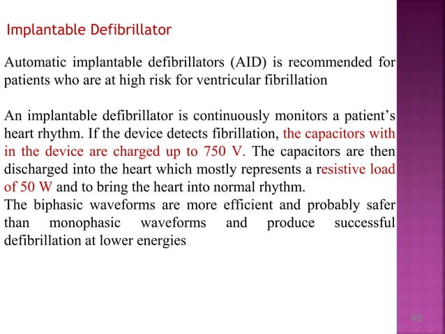 Defibrillator Biomedical instrumentation.pptx | First Aid | Injuries