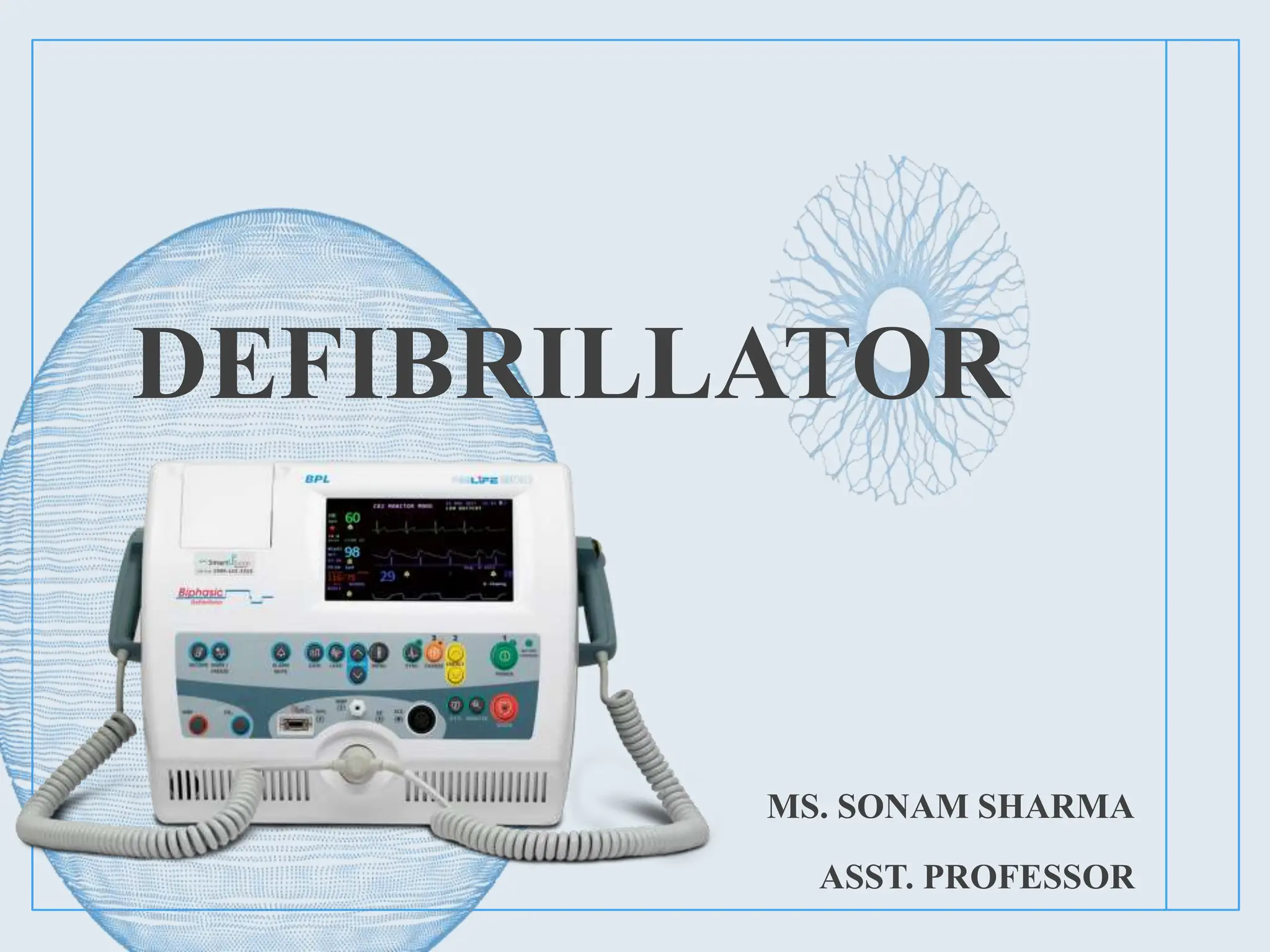 Defibrillator.pptx | First Aid | Injuries