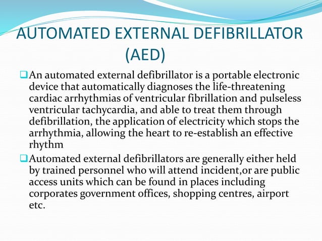 Defibrillator power point presentation for medical students | PPTX ...