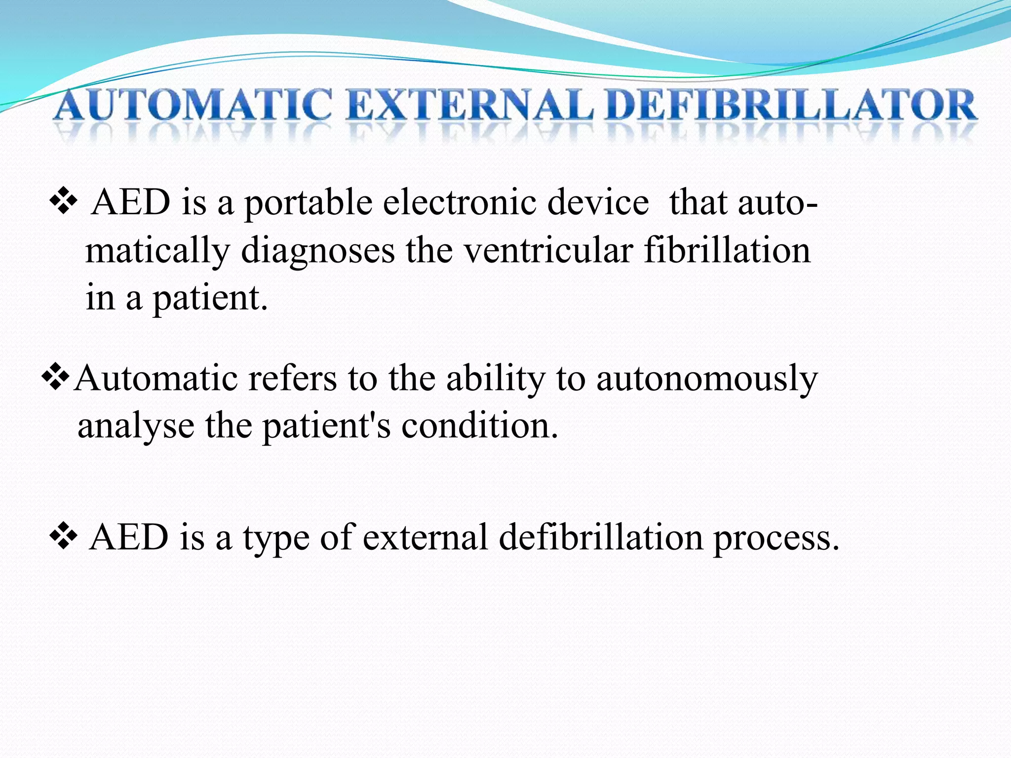 Defibrillator (ppt) | PPTX