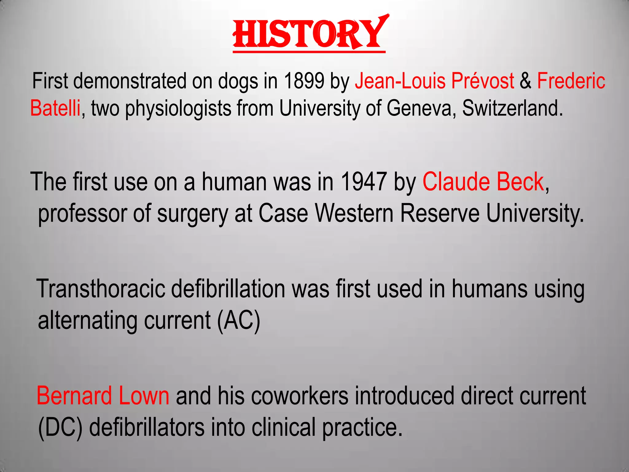 Defibrillators | PPTX