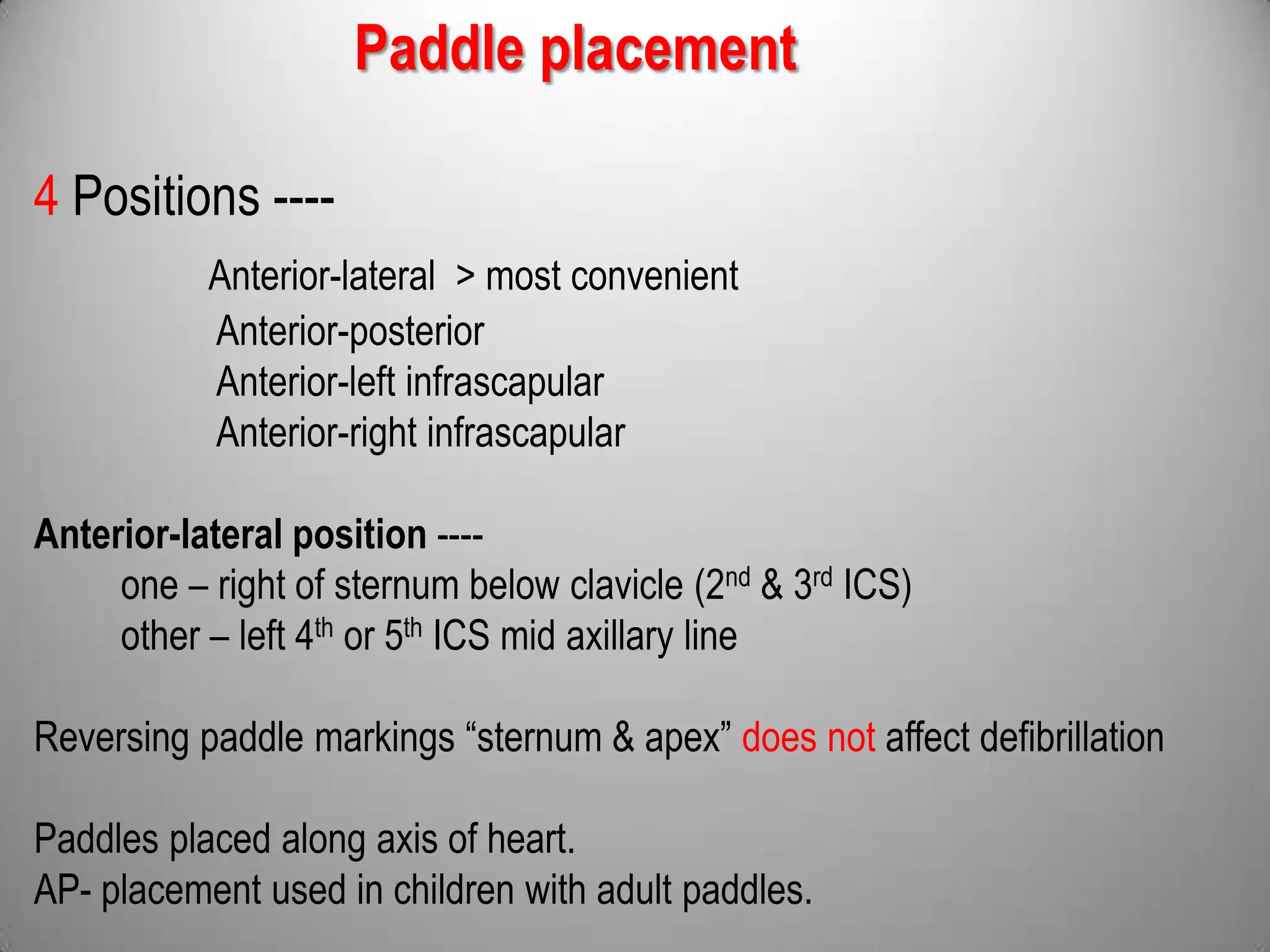 Defibrillators | PPTX
