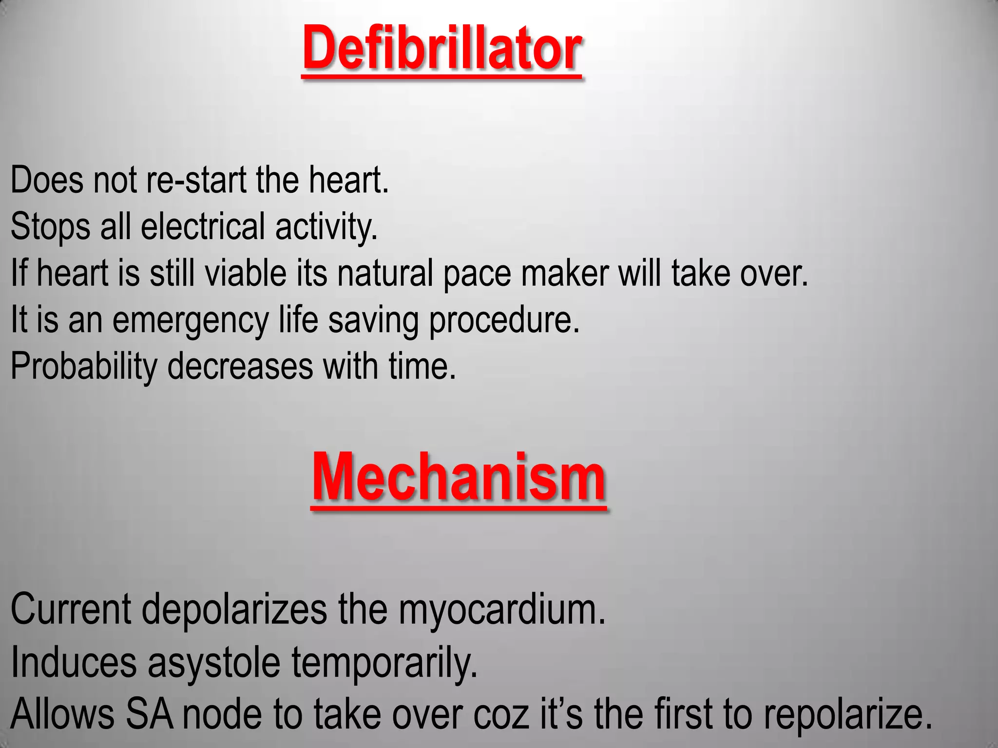 Defibrillators | PPTX