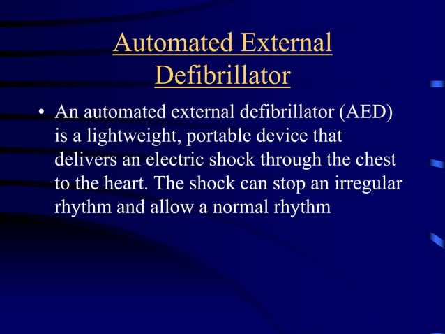 Defibrillators | PPT