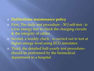 Defibrillators | PPTX