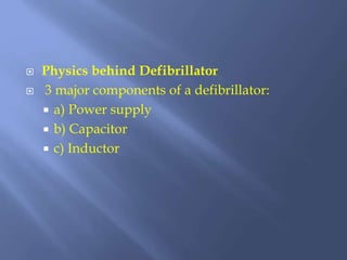 Defibrillators | PPTX | First Aid | Injuries