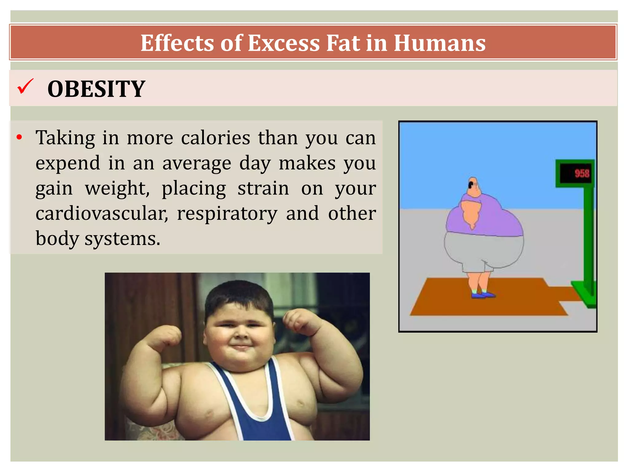 Deficiencies and Excesses of Fats | PPTX