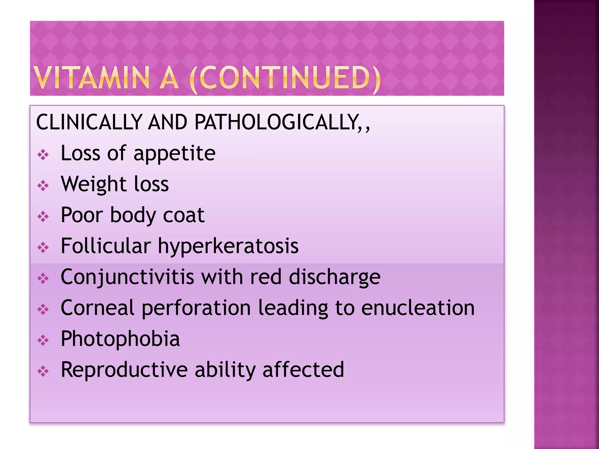 DEFICIENCY DISEASES IN FELINE AND ITS TREATMENT REGIMEN | PPT