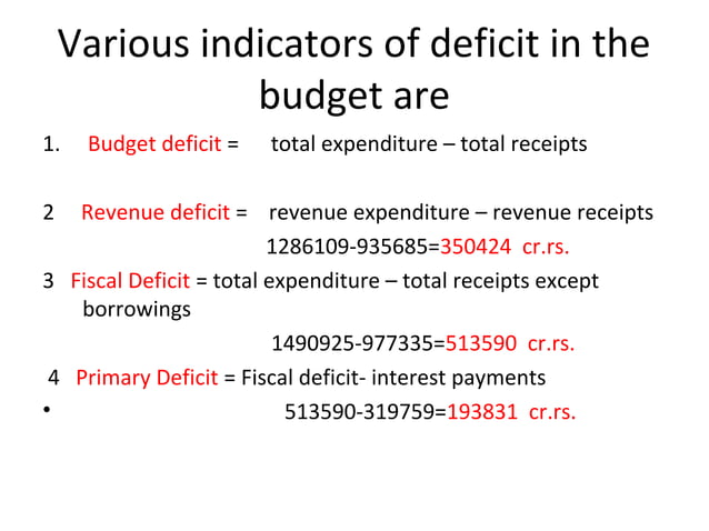 Deficit financing | PPT