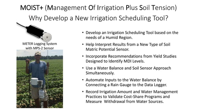 Deficit irrigation of row crops | PPTX