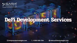 Efficient Defi Development services | PPT
