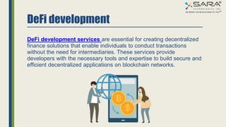 Efficient Defi Development services | PPT