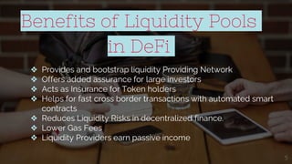 DeFi liquidity pools | PPT