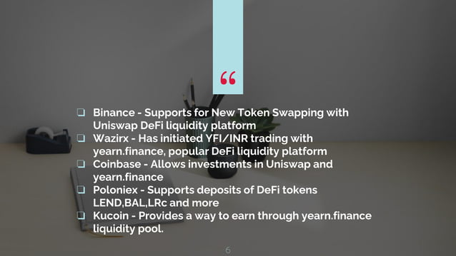 DeFi liquidity pools | PPT