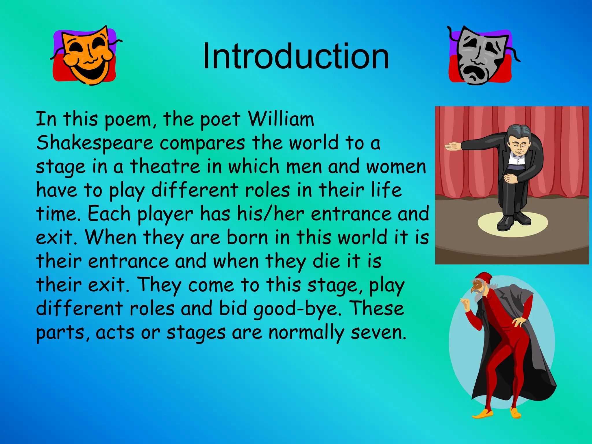 William Shakespeare seven stages of life.pptx