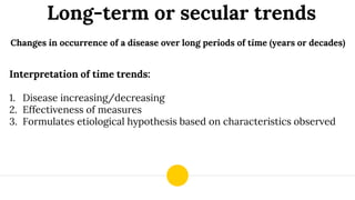 Descriptive epidemiology | PPTX
