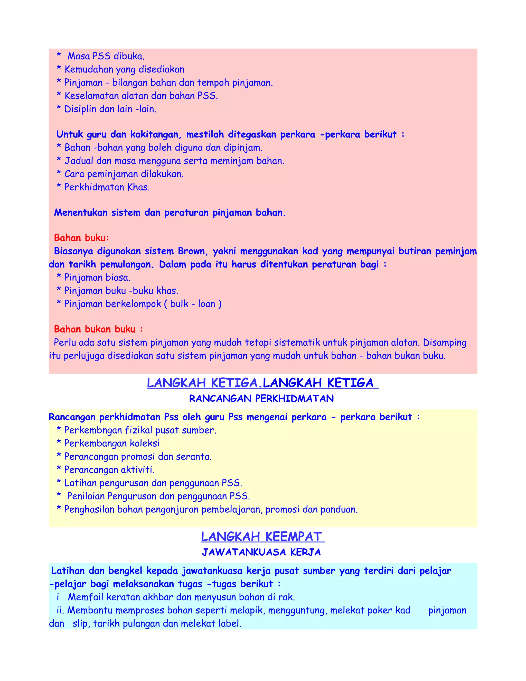 Definasi pusat sumber | PDF