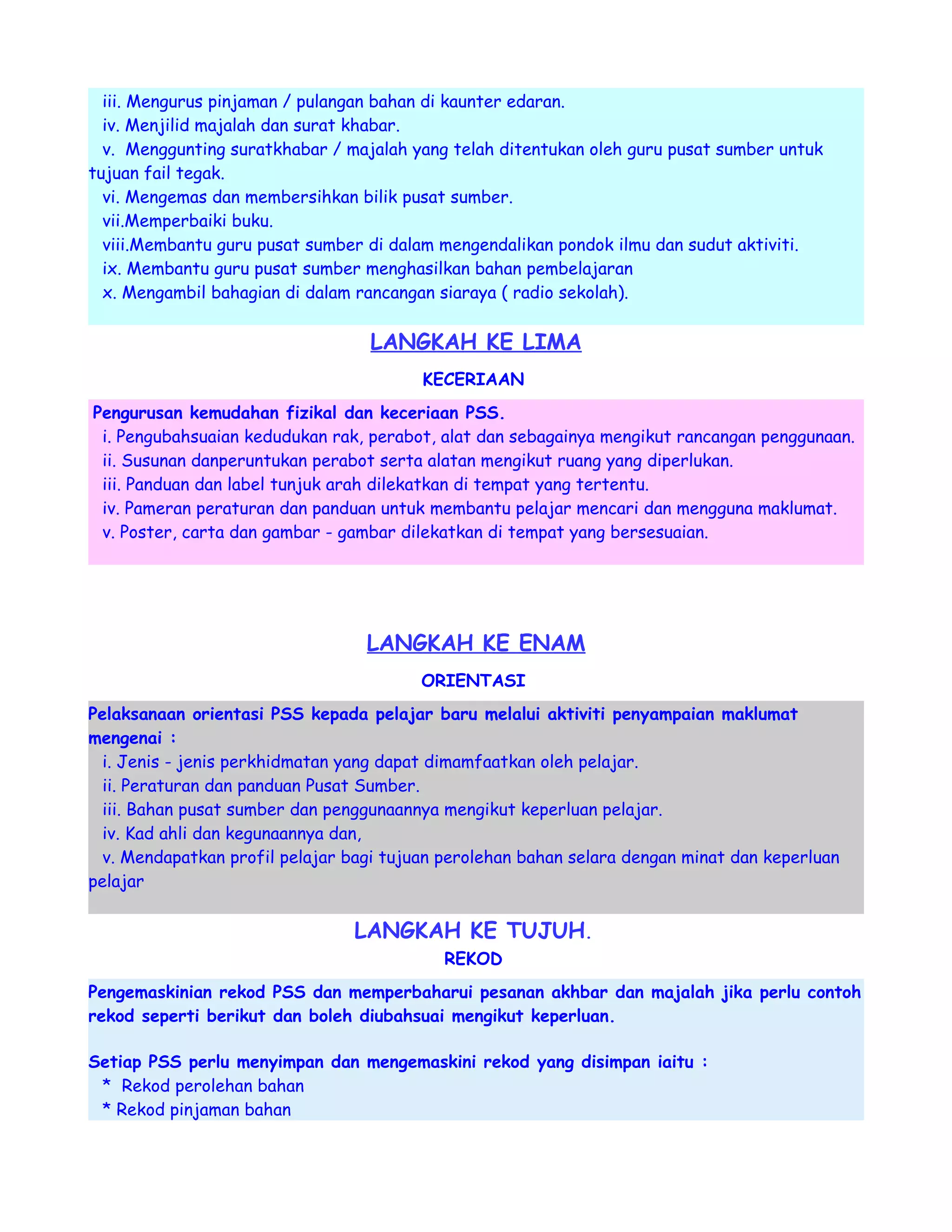 Definasi pusat sumber | PDF