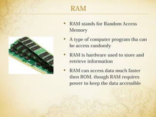 Technology Term Definition By Muneeb-Ahmad | PPT
