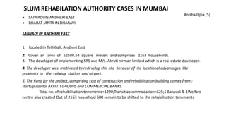 Defination and types of slums | PPTX