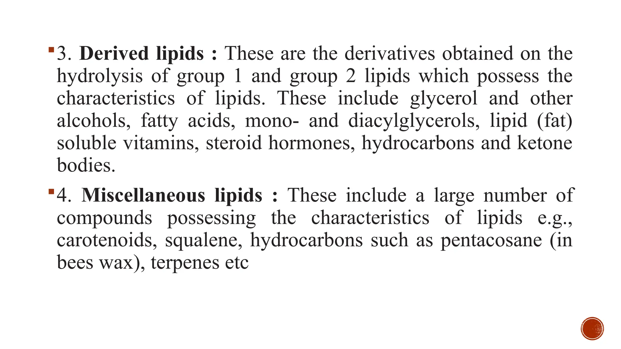 DEFINATION, CLASSIFICATION, AND FUNCTIONS OF LIPIDS.pptx