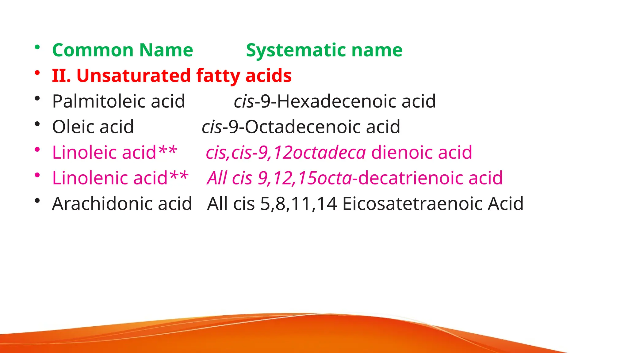 Defination, Classification & function of fatty acid.pptx