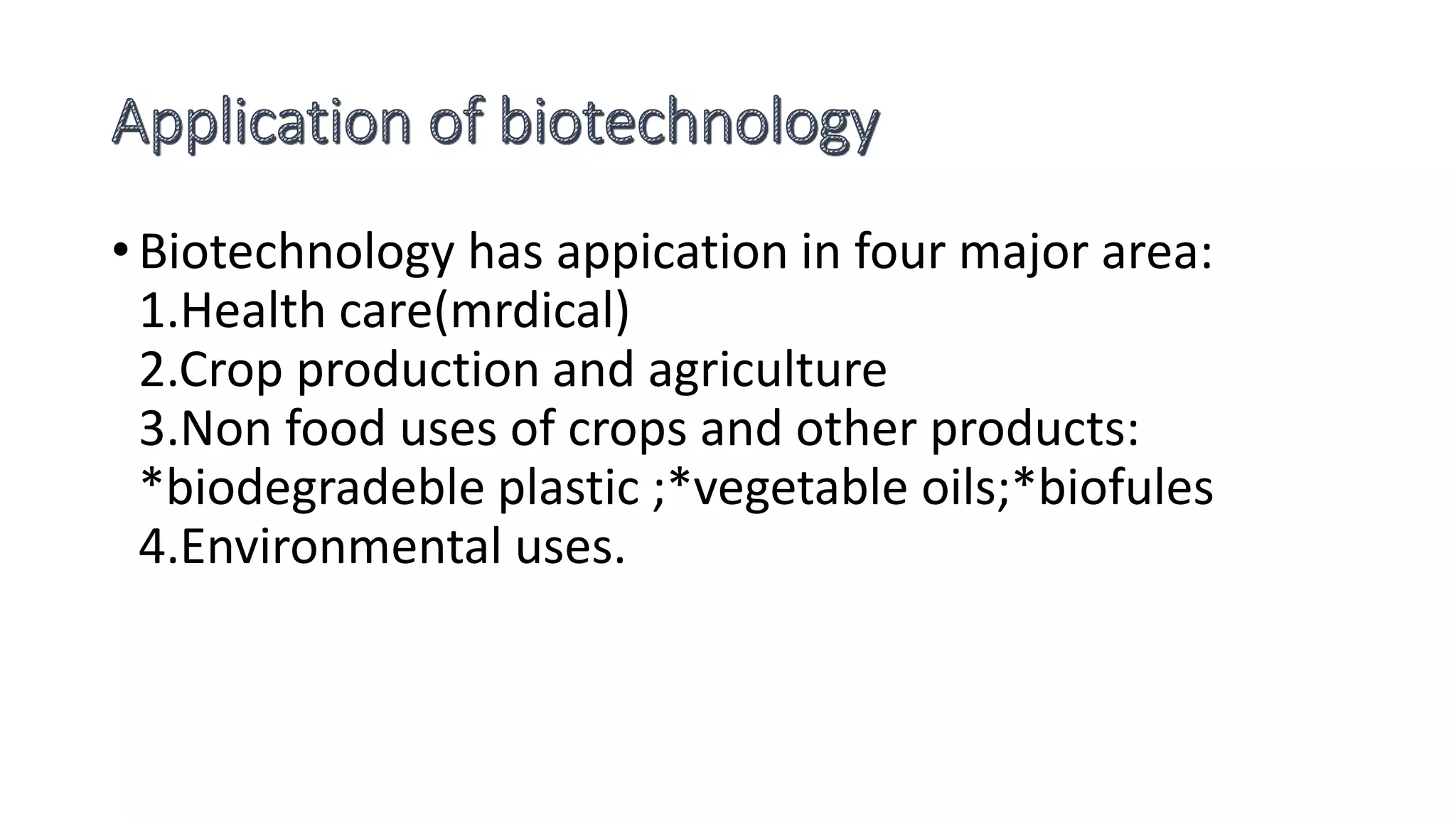 Defination of biotechmology | PPTX