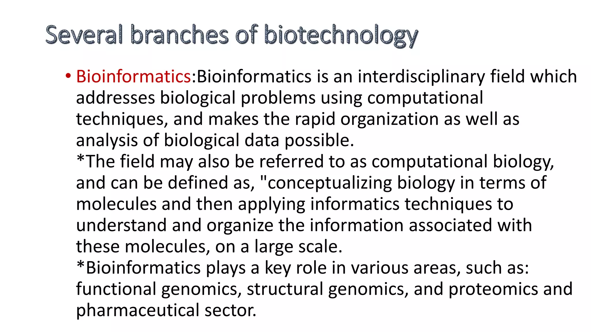 Defination of biotechmology | PPTX